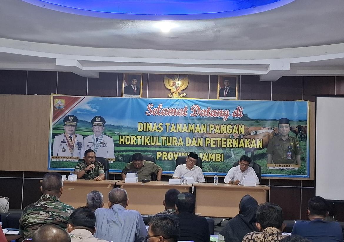 Korem 042/Gapu Siap Dukung Swasembada Pangan, Target LTT Padi dan Jagung Jambi Lampaui Pusat ...